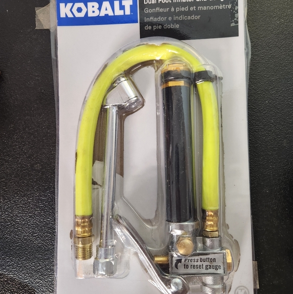 kobalt | Other | Kobalt Dual Foot Inflator And Gauge | Poshmark